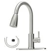 OakBrook Pacifica One Handle Kitchen Faucet with Pullout Sprayer ...