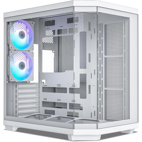 HYTE Y40 Modern Aesthetic Panoramic Tempered Glass Mid-Tower ATX ...
