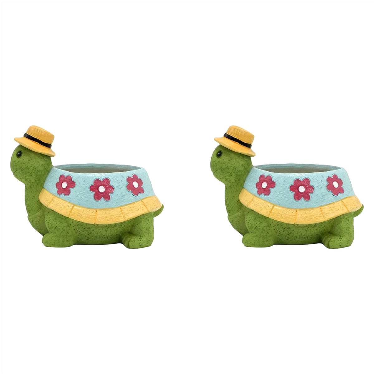 2X Maceta de Tortuga para Macetas de Interior y Exterior, Macetas de ...