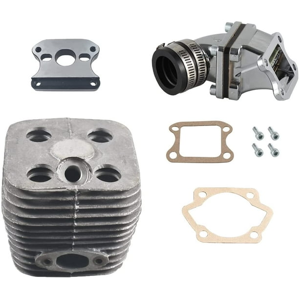 Dio Reed Valve And Cylinder Setup Machined Block For 100cc Gas ...