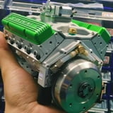 Cison V8 Engine Kit Gas, Gasoline Ohv V8 Small-Block Engine Model Kits ...