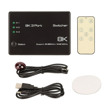 HD Multimedia Interface Switcher, 4K At 120Hz Support HDR Versatile 3 ...