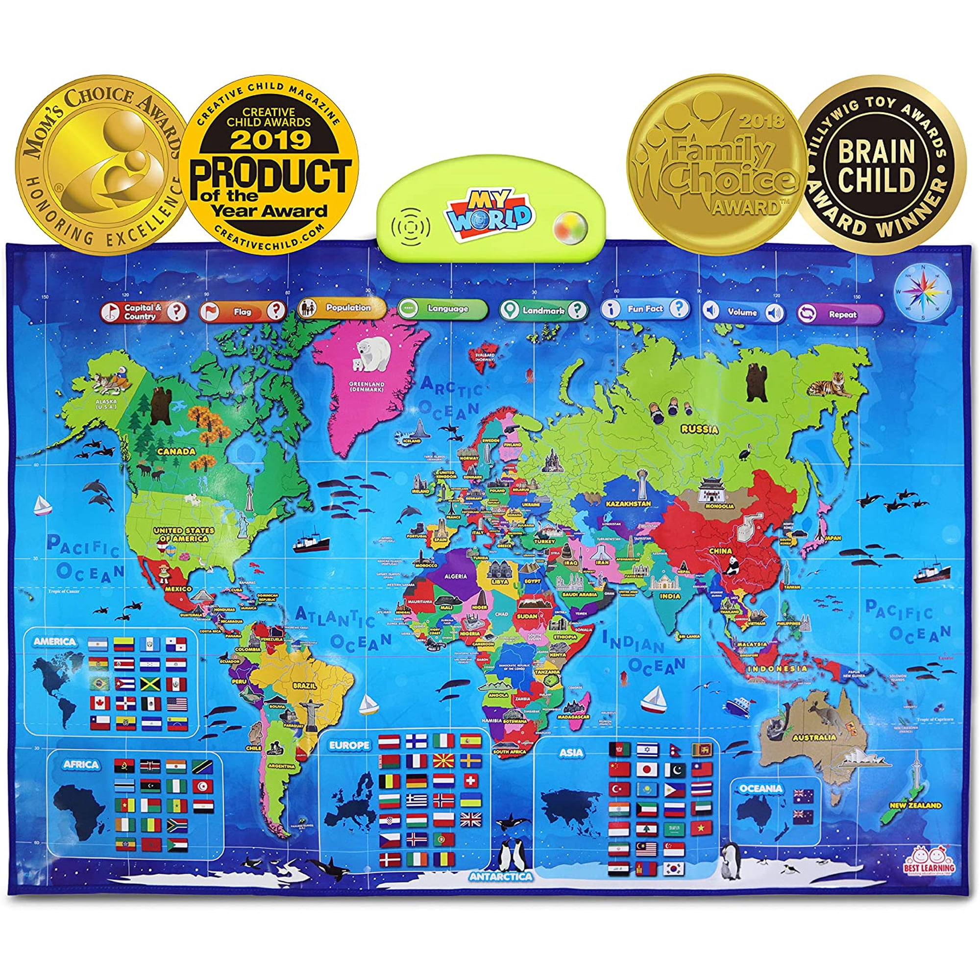Creative World Map Poster