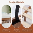 Gianna Bed Frame Platform Style with Solid Wood Slat Support, Durable ...