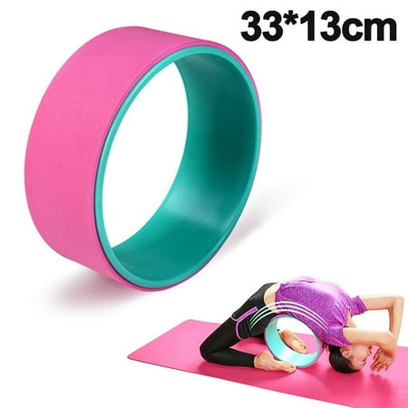 Yoga Wheel-strongest Most Comfortable Yoga Prop Wheel For Yoga Poses ...