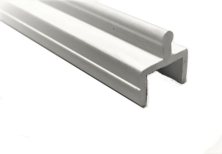 Sliding Screen Track 96" White Vinyl - Walmart.com - Walmart.com