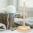 Wood Yarn Holder, Yarn Storage Organizer Yard Winding Revolving Yarn ...