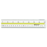 Westcott Acrylic Data Highlight Reading Ruler With Tinted Guide, 15 ...