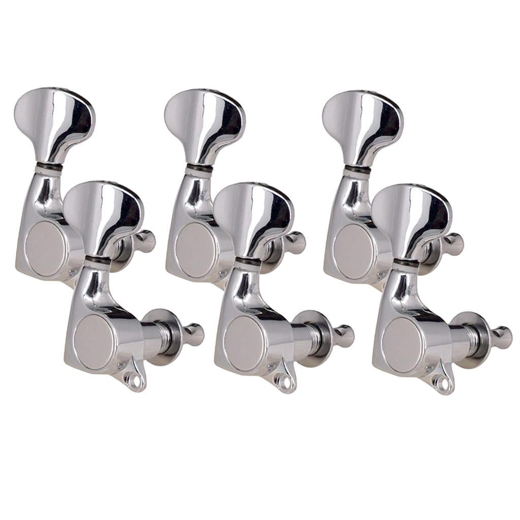 Set Of 6 Closed Strings Tuning Pegs s For Acoustic Guitar Electric ...