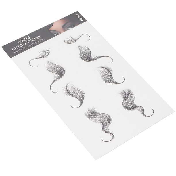 Hairline Sticker,Waterproof Fake Hairline Sticker Hairline Tattoo ...