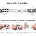 CRKMGS-Stylish Metal Bands Compatible with Apple Watch Band 49/46/45/44 ...