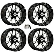 GTW Specter 10" Golf Cart Wheels/Rims Machined Yamaha - Walmart.com