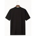 Black Oversized Crew Neck Graphic Tee With Camo 98 Number Print ...