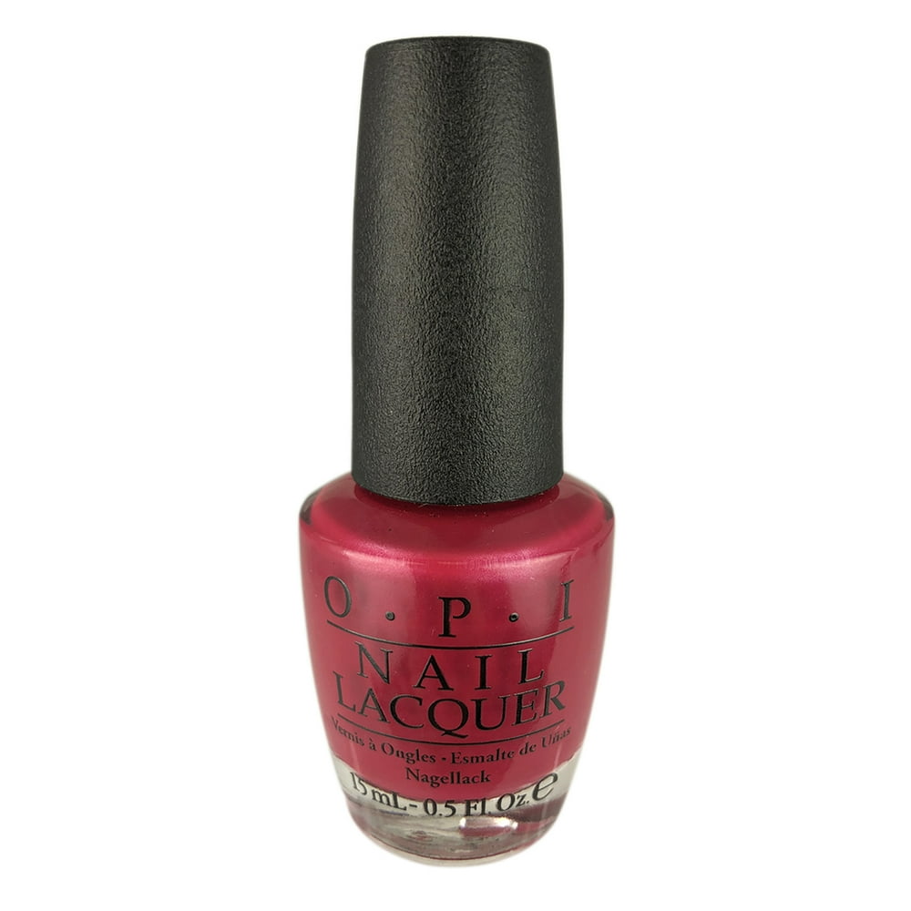 OPI - OPI Nail Lacquer, California Raspberry, 0.5 Oz - Walmart.com ...