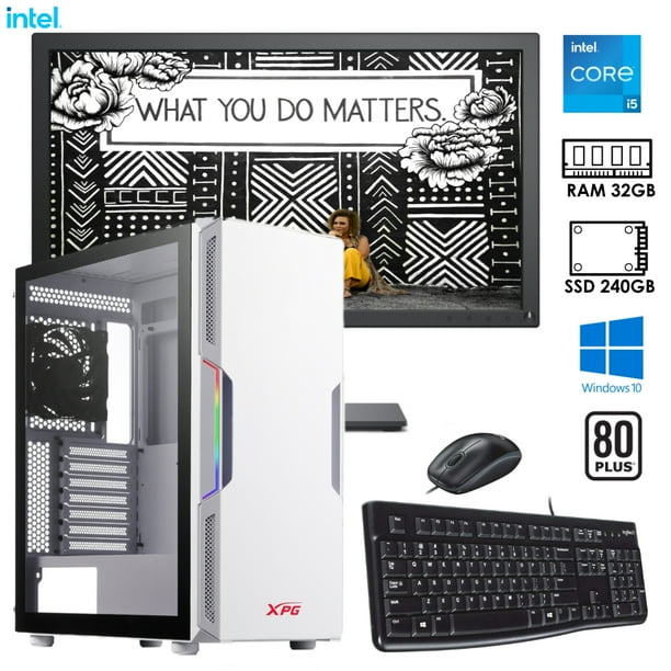 PC gamer i5 12400 Intel SSD 240GB 32GB de RAM monitor 19.5" HD | Bodega Aurrera en línea