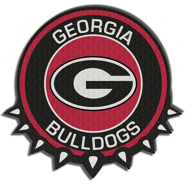 University of Georgia Bulldogs Embroidered Patch Sew-On - Walmart.com