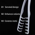 Clamp Texture Comb for Men, Texture Comb, Voluminous Wide-toothed Hair ...