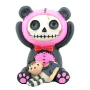 Black and Pink Bunny Bun-Bun Furry Bones Collectible Figurine - Walmart.com