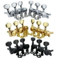 6Pcs Guitar Locking Tuners (3L + 3R Handed), 1:18 Ratio Lock String ...
