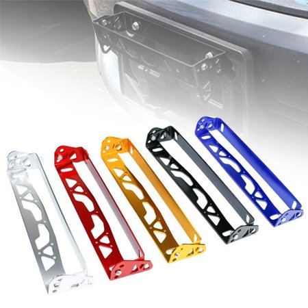 Essen Universal Adjustable Hollow-Carved License Plate Bracket Auto ...