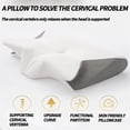 Pillow for snoring relief and sleep apnea,Ergonomic Contour Support ...