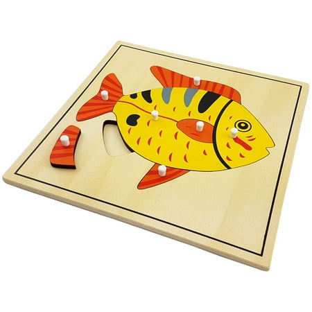 IFIT Montessori Fish Puzzle, Montessori Toy Zoology Materials - Walmart.ca
