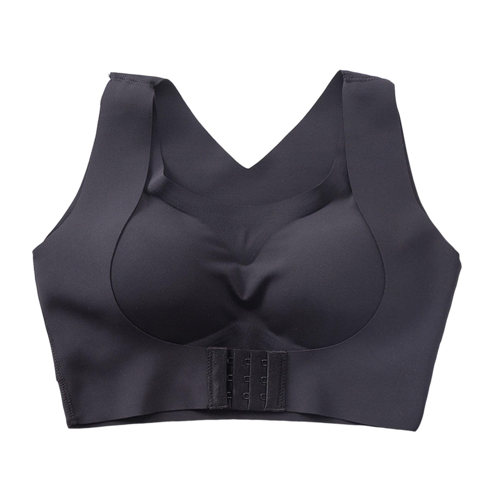 TAIAOJING Women Seamless Bra Comfort Back Front Buckle No Steel Ring ...