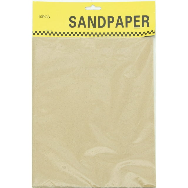 10pc Assorted Grit Sandpaper - Walmart.com
