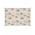 Cartoons Animals Sun Shade Sail 6.5'X10' Watercolor Fox Sleeping ...