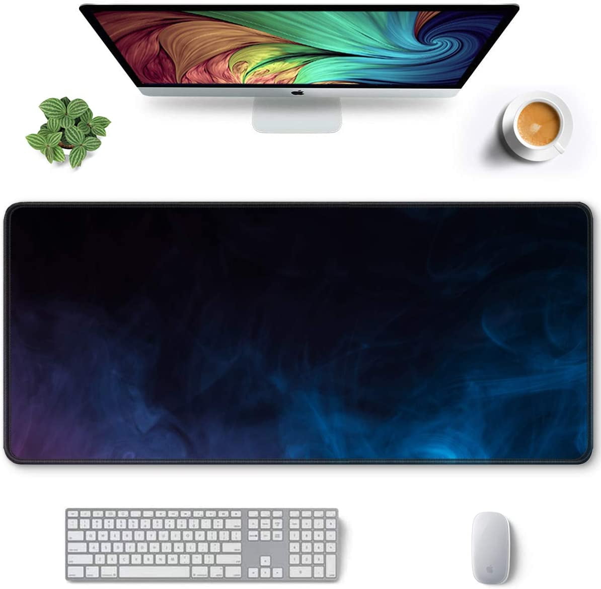Large Mouse Pad, Full Desk XXL Extended Gaming Mouse Pad 35" X 15 ...