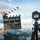 Film Movie Action Scene Clap Board Black Acrylic for Shoot Props ...