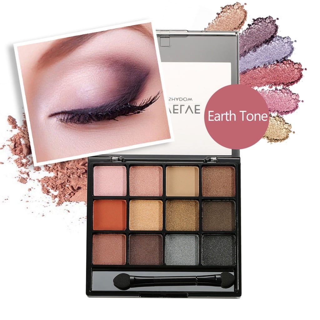 HIMIWAY 2019 NEW EYESHADOW Beauty Eye Shadow 12 Shades Colors - Walmart.com