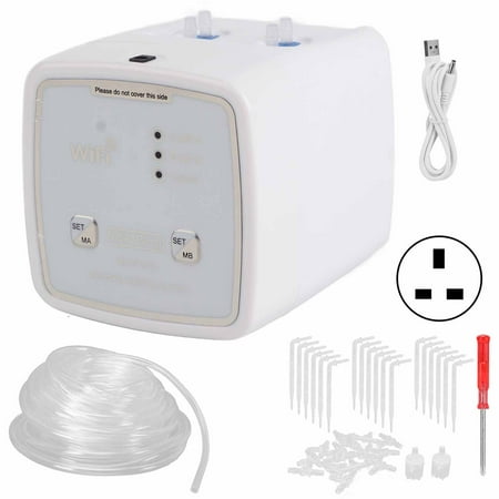 Automatic Watering System, Battery Powered 100-240V With Digital Timer ...