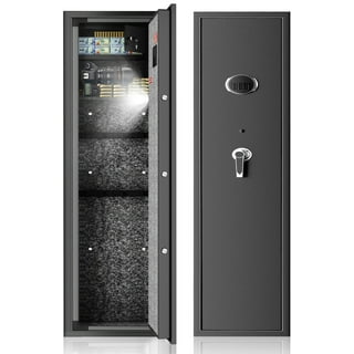 In Wall Gun Safe, Digital Keypad Storage Safe for Rifle Pistol, Hidden ...