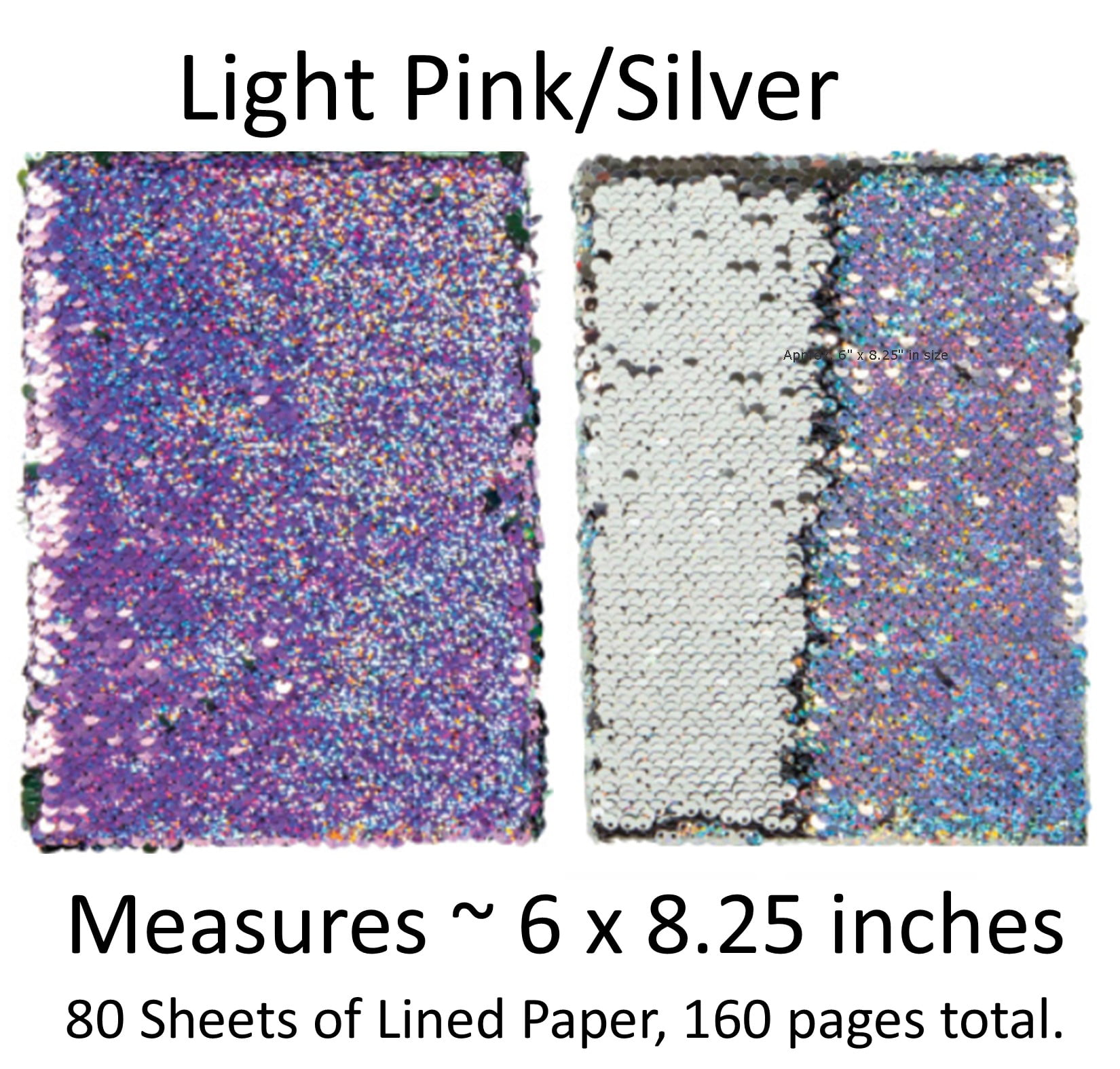 Sparkle Pink Glitter Diary