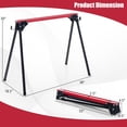 Heavy-Duty Folding Saw Horses 2-Pack, 2200 LBS Capacity Work Horse with ...