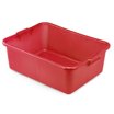 Basicwise Set of 4 Plastic Storage Stacking Bins - Walmart.com
