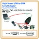 Tripp Lite Keyspan High Speed USB to Serial Adapter USA-19HS - Walmart.com