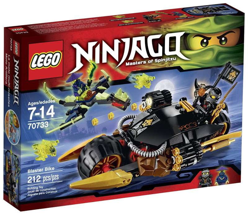 Pre-Owned LEGO Ninjago Blaster Bike, 70733 - Walmart.com