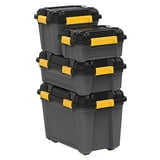 6 Pack - Ezy Storage 31L Bunker Tough Storage Tub - Walmart.com