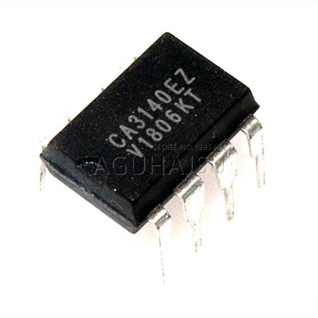 10Pcs CA3140EZ DIP8 CA3140 DIP 4.5MHz BiMOS Operational Amplifier with ...