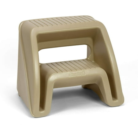 Simplay3 Handy Home Step Stool Plastic Two-Step Stool Seat - Indoor or ...