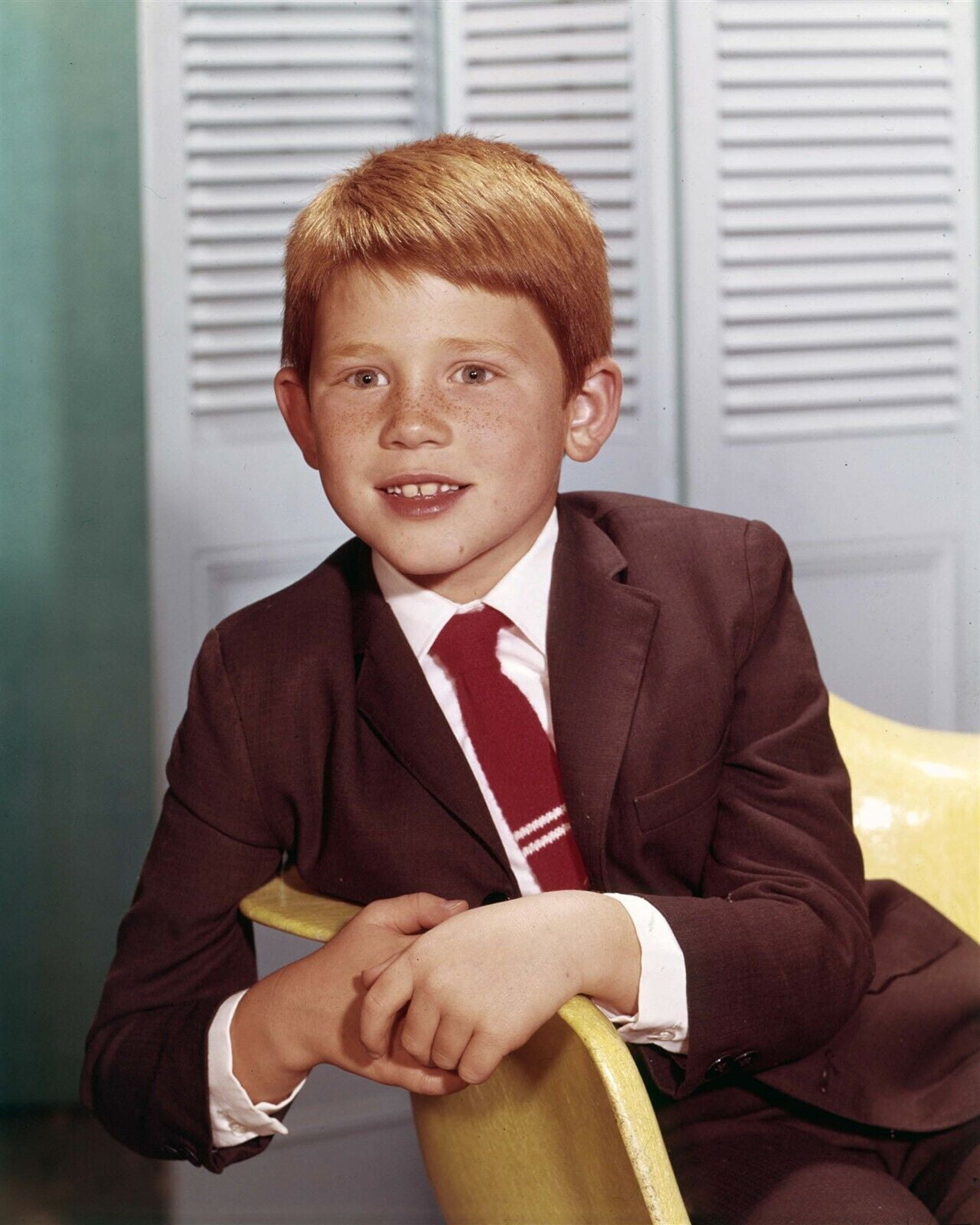 Ron Howard smiling in suit & tie as Opie Taylor Andy Griffith Show 8x10 ...