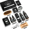 Isner Mile Beard Grooming Kit, Orange Scent, Beard Oil, Balm, Comb ...