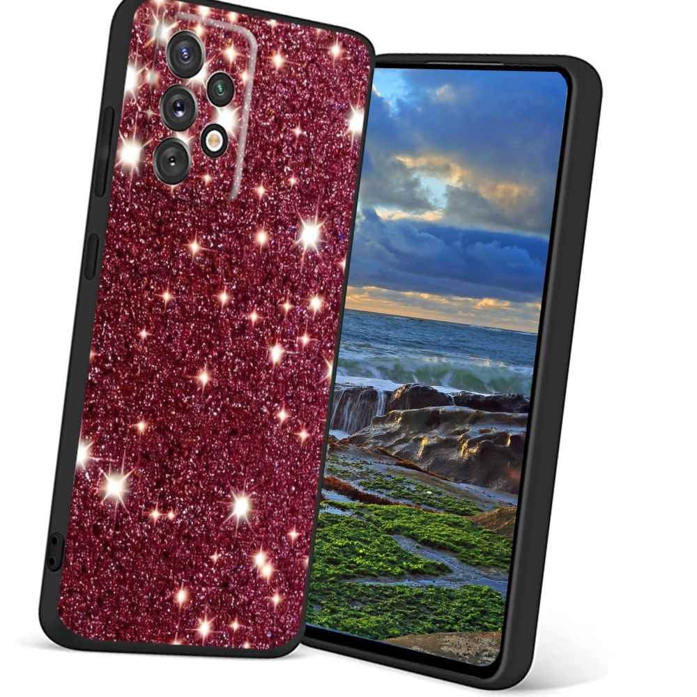 Compatible with Samsung Galaxy A52 5G Phone Case, Glitter-6 Case Men ...
