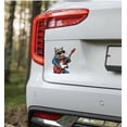 Funny Rock&Roll Guitar Cat Car Sticker – Cool Musician Decal for Car ...