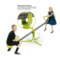 Stargo Kids' 360 Swivel Spinning Seesaw, Indoor/Outdoor Playground ...
