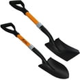 Ashman Online Utility Metal Small Long Shovels, 2 Pcs Assorted Mini ...