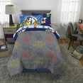 Free Shipping! Sonic the Hedgehog Kids Twin Bed in a Bag, Gaming ...