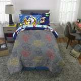 Sonic the Hedgehog Kids Twin Bed in a Bag, Gaming Bedding, Comforter ...
